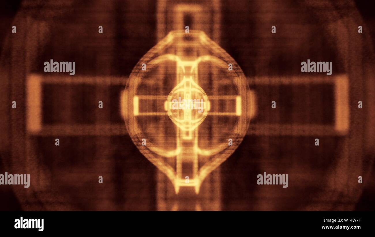 holy golden vintage and futuristic christian cross 3d rendering ...
