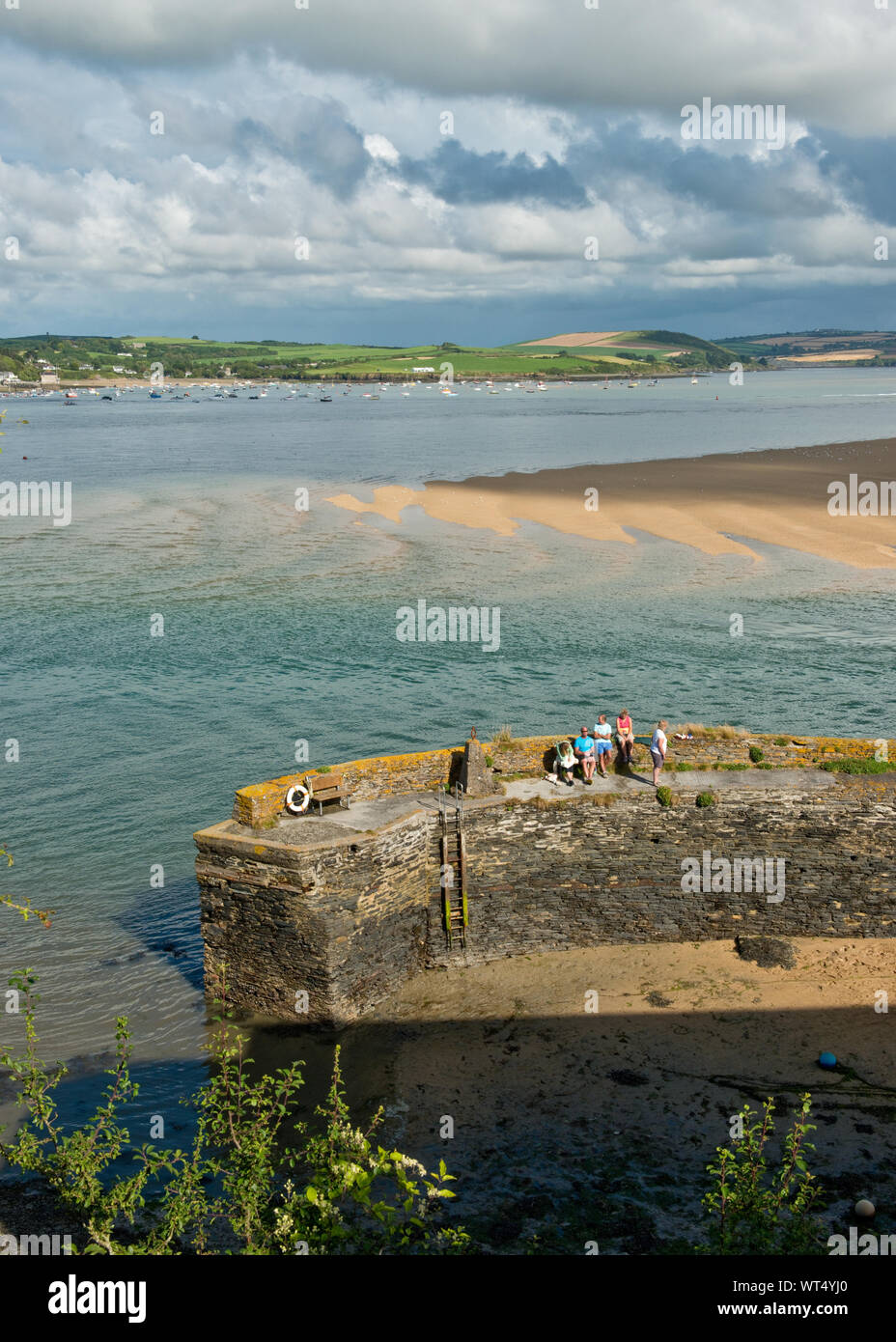 River Camel estuary. Padstow, Cornwall, England Stock Photo - Alamy