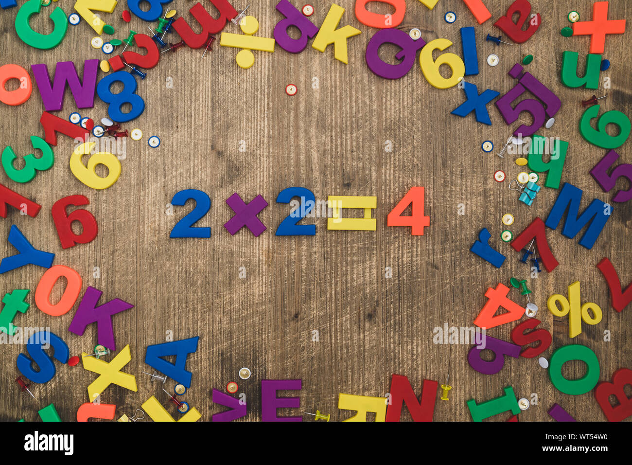 Simple multiplication hi-res stock photography and images - Alamy