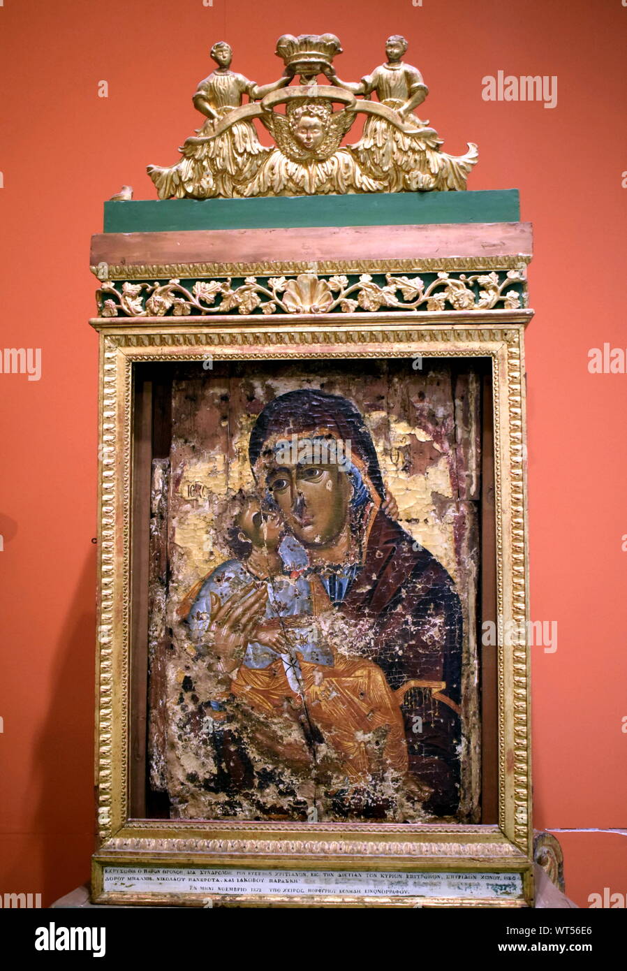 medieval, Byzantine, icon, old, antique, religion, Orthodox, Greek ...