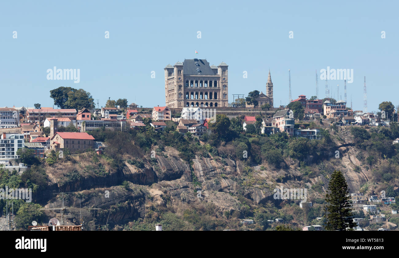 Antananarivo ,Madagascar - August 5, 2019 - The Rova of Antananarivo is ...