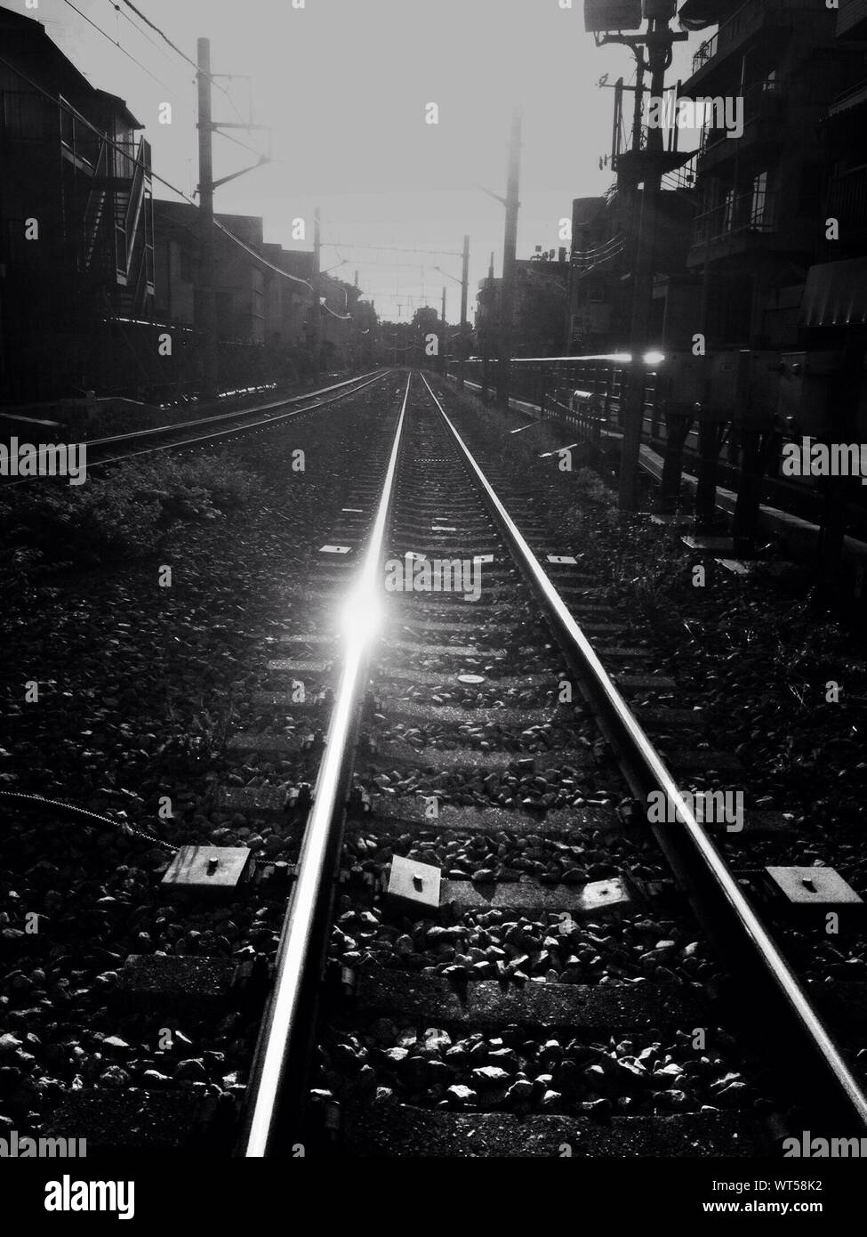 Shiny tracks hi-res stock photography and images - Alamy