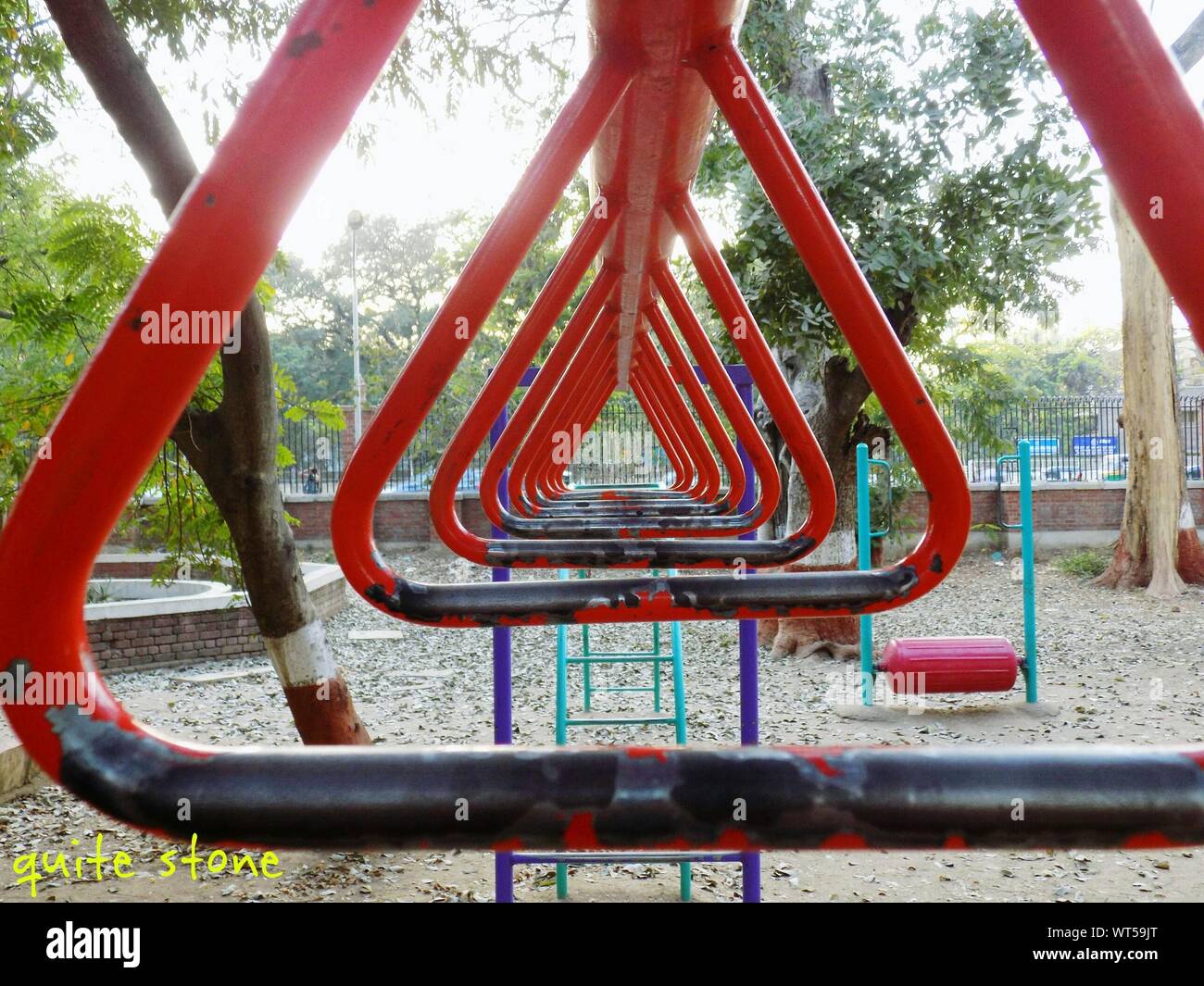 Man monkey bars playground hi-res stock photography and images - Alamy