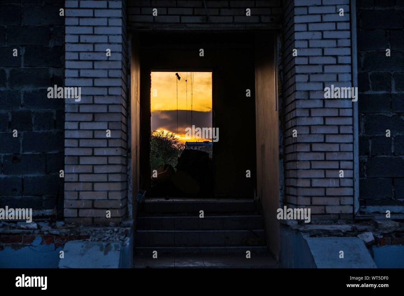 Interior window brick hi-res stock photography and images - Alamy