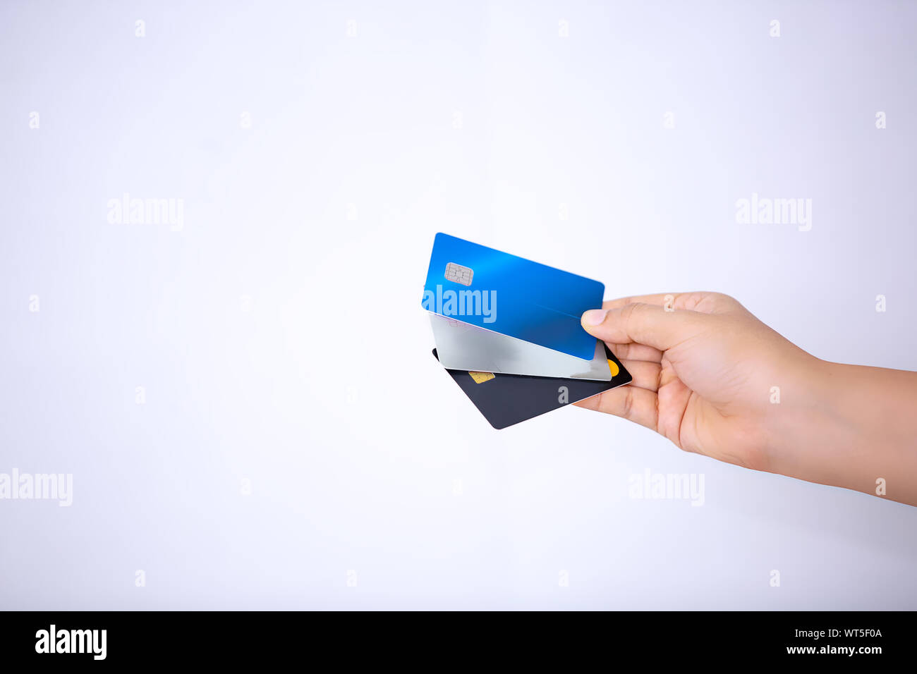 Credit card poster happy hi-res stock photography and images - Alamy