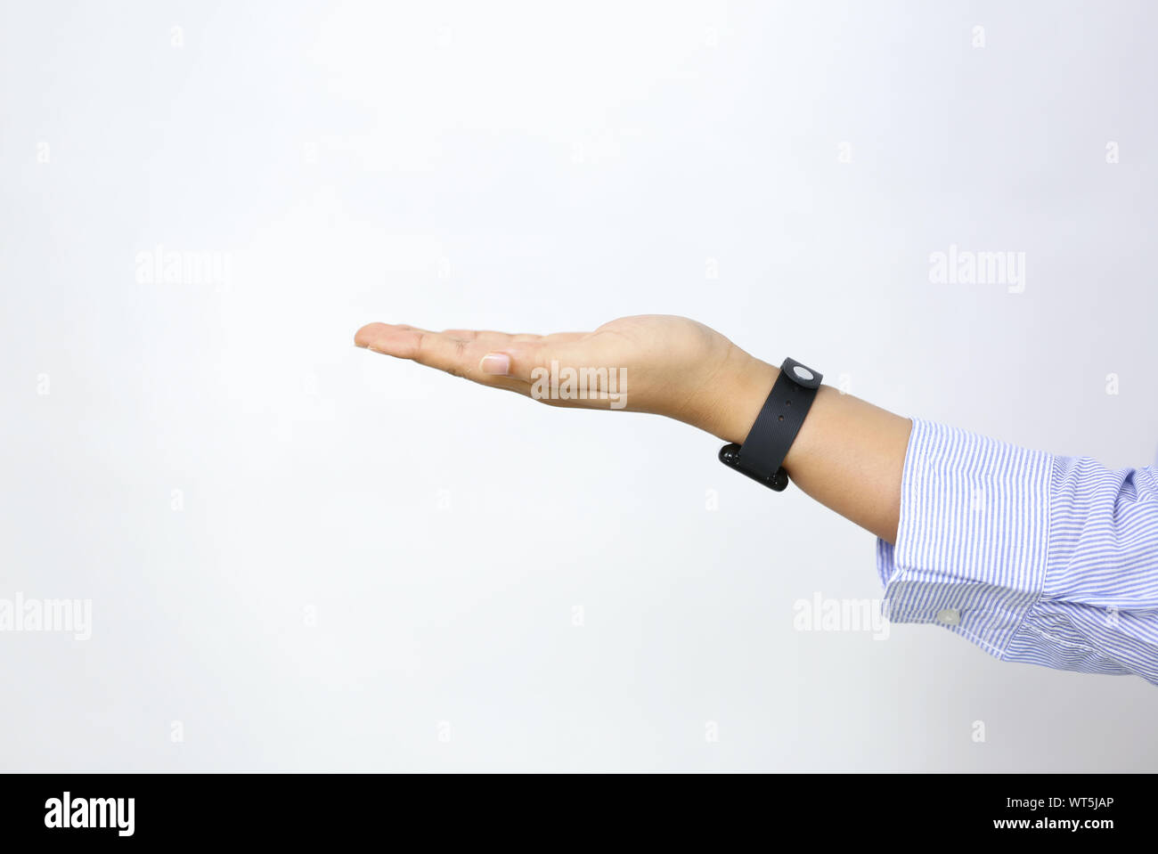 women hand gesture against white background Stock Photo - Alamy