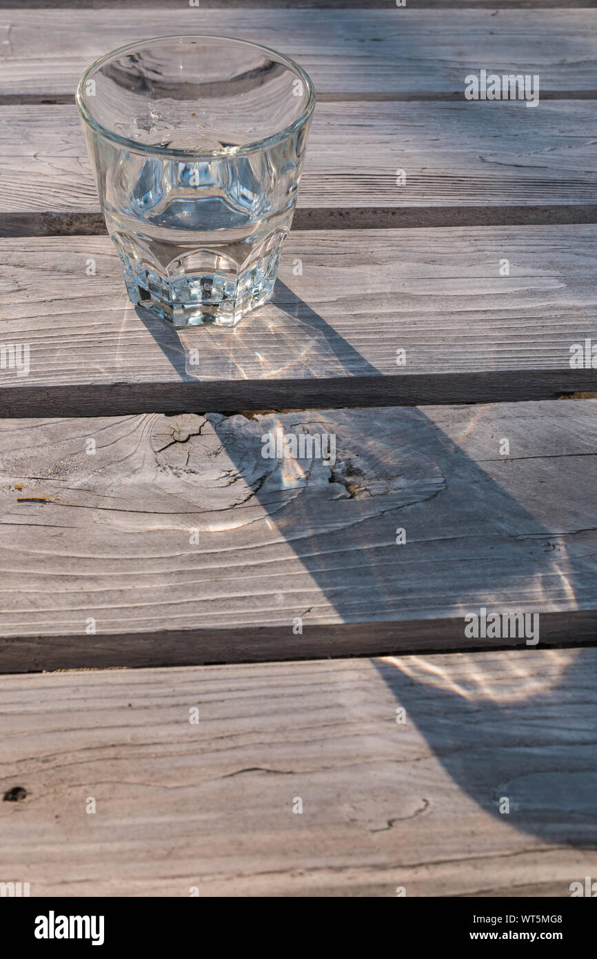Shadow casting glass water hi-res stock photography and images - Alamy