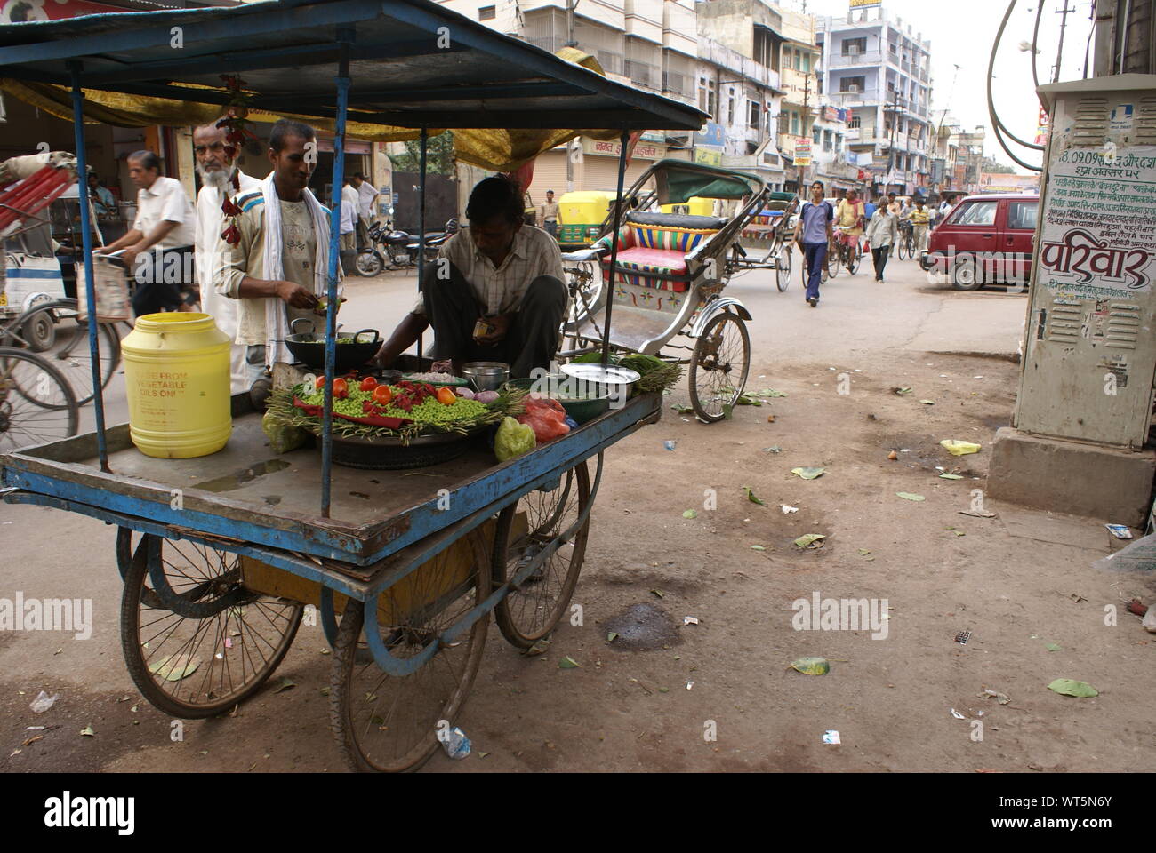Old Delhi, Varanasi, INDIA Stock Photo - Alamy