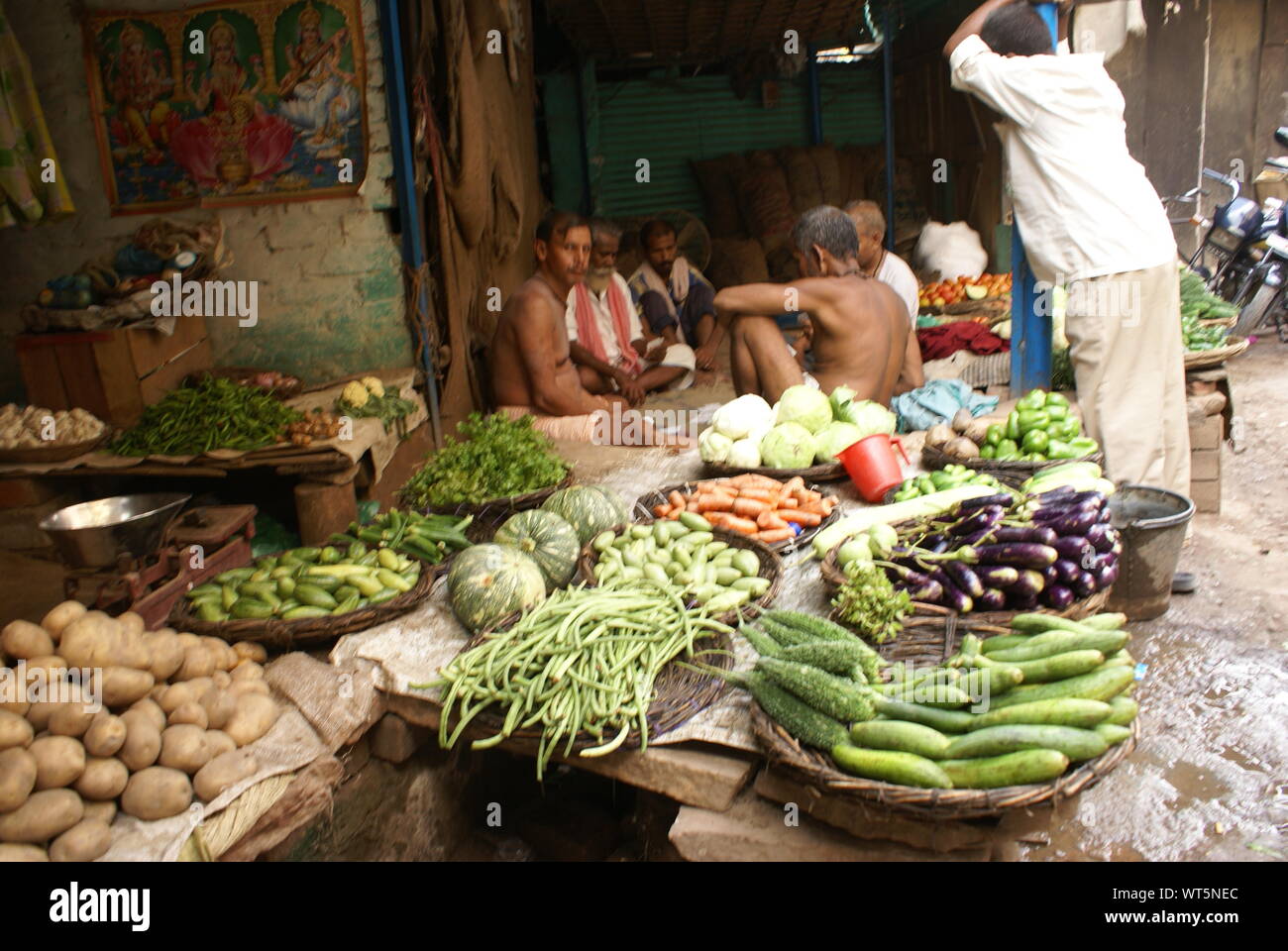 Old Delhi, Varanasi, INDIA Stock Photo - Alamy