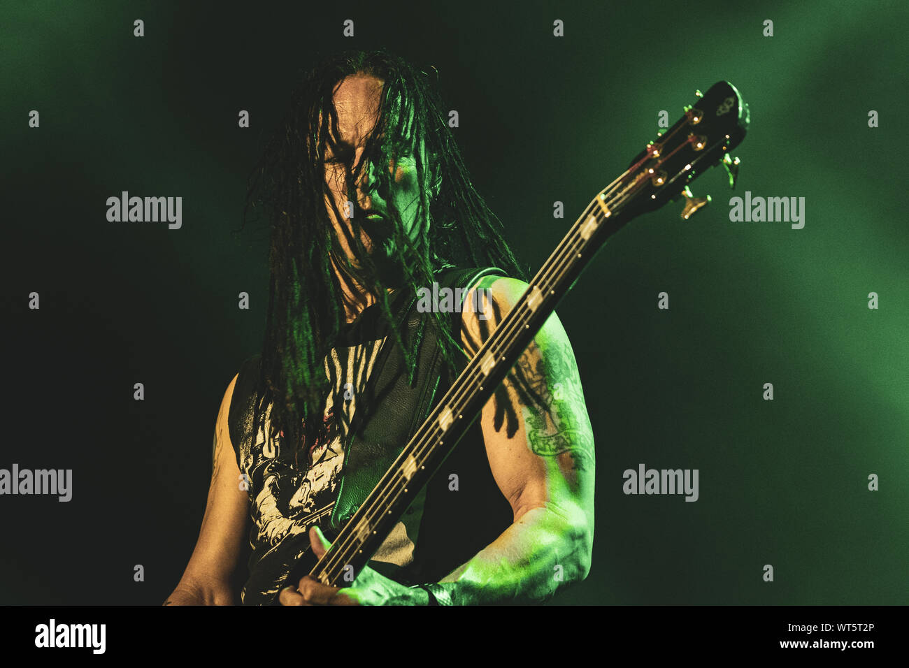 Copenhagen, Denmark. 3rd, May 2019. The American metal band Disturbed ...