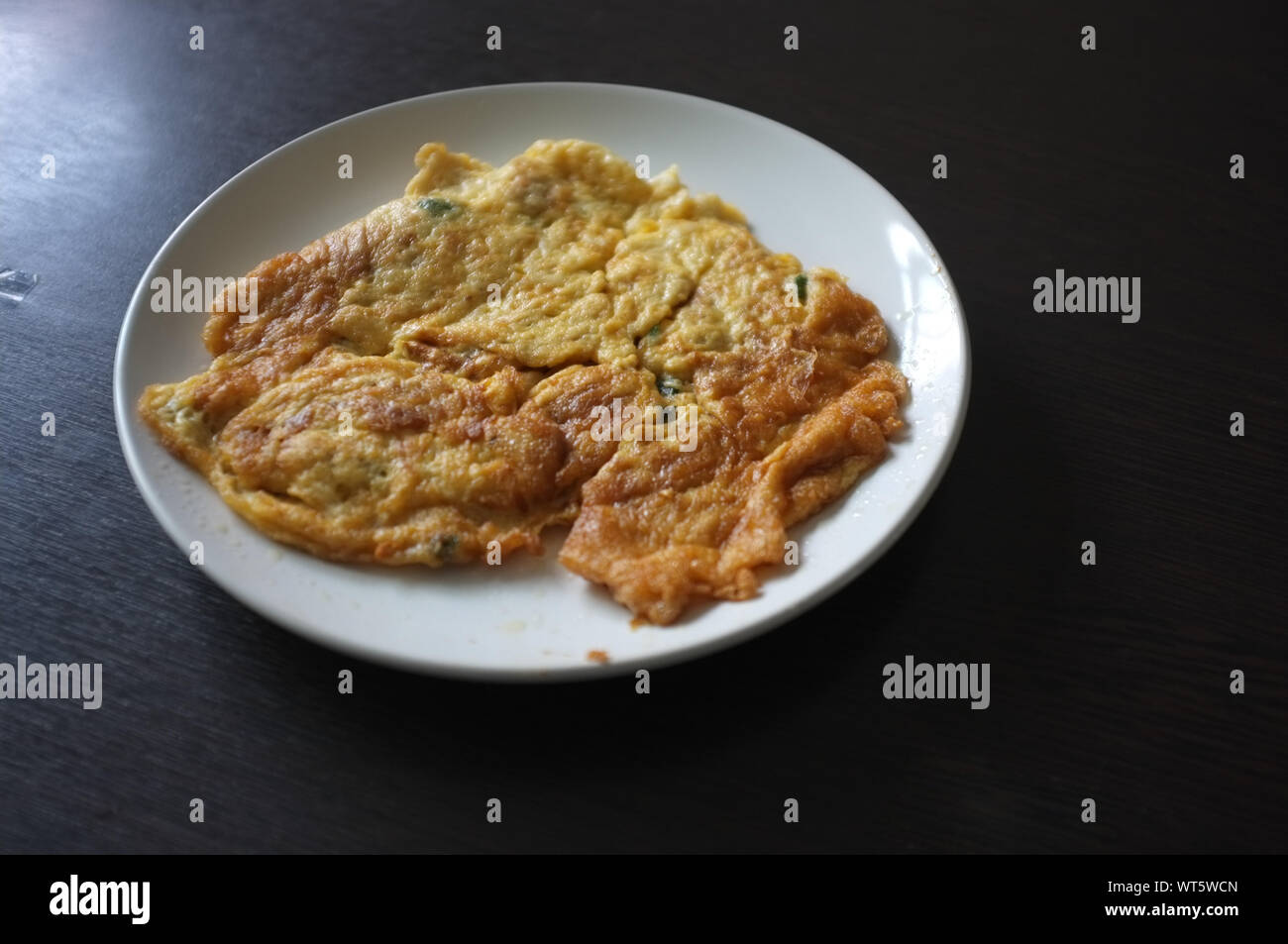 Traditional Thai crispy crab omelet, THAI food Stock Photo - Alamy