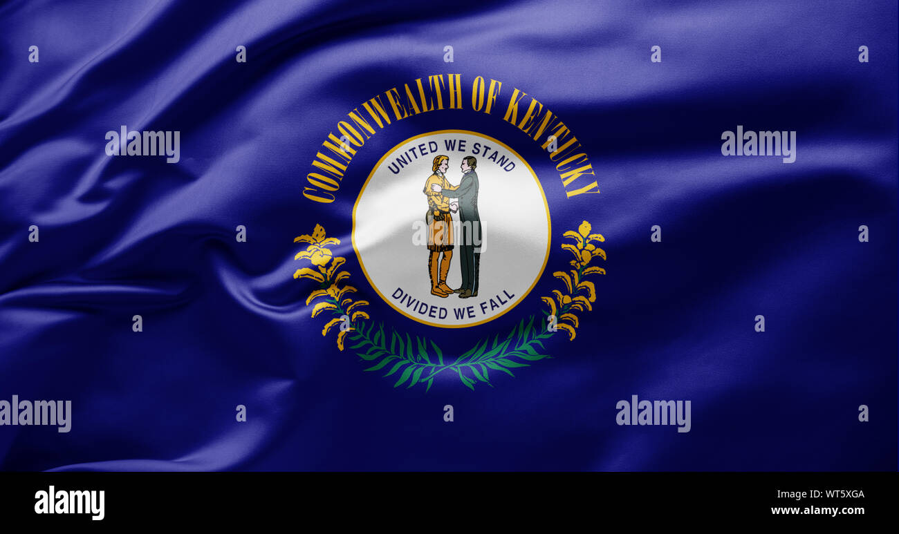 Flag of kentucky use states hi-res stock photography and images - Alamy