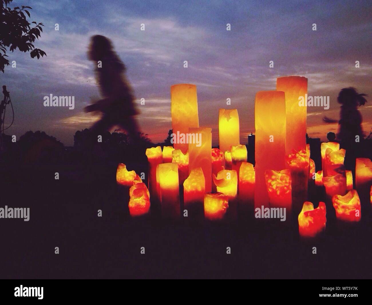 Bunch of candles hi-res stock photography and images - Alamy