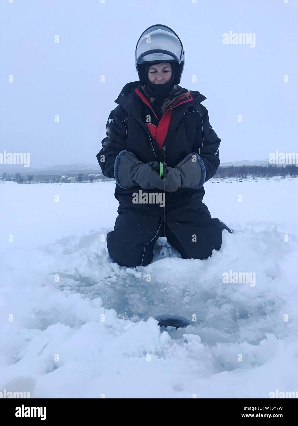 Woman frozen in ice hi-res stock photography and images - Alamy