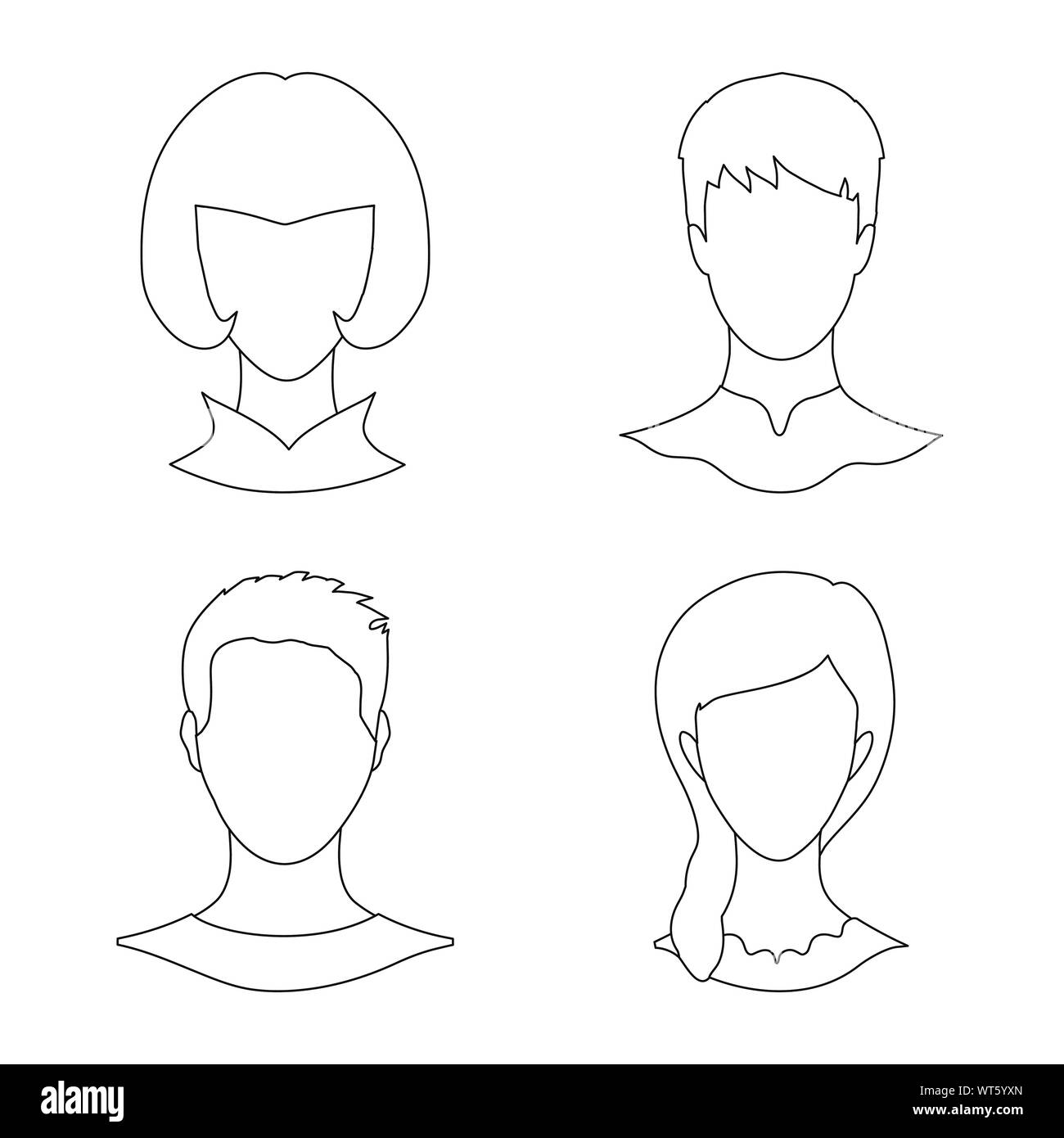 Vector design of professional and photo symbol. Set of professional and ...