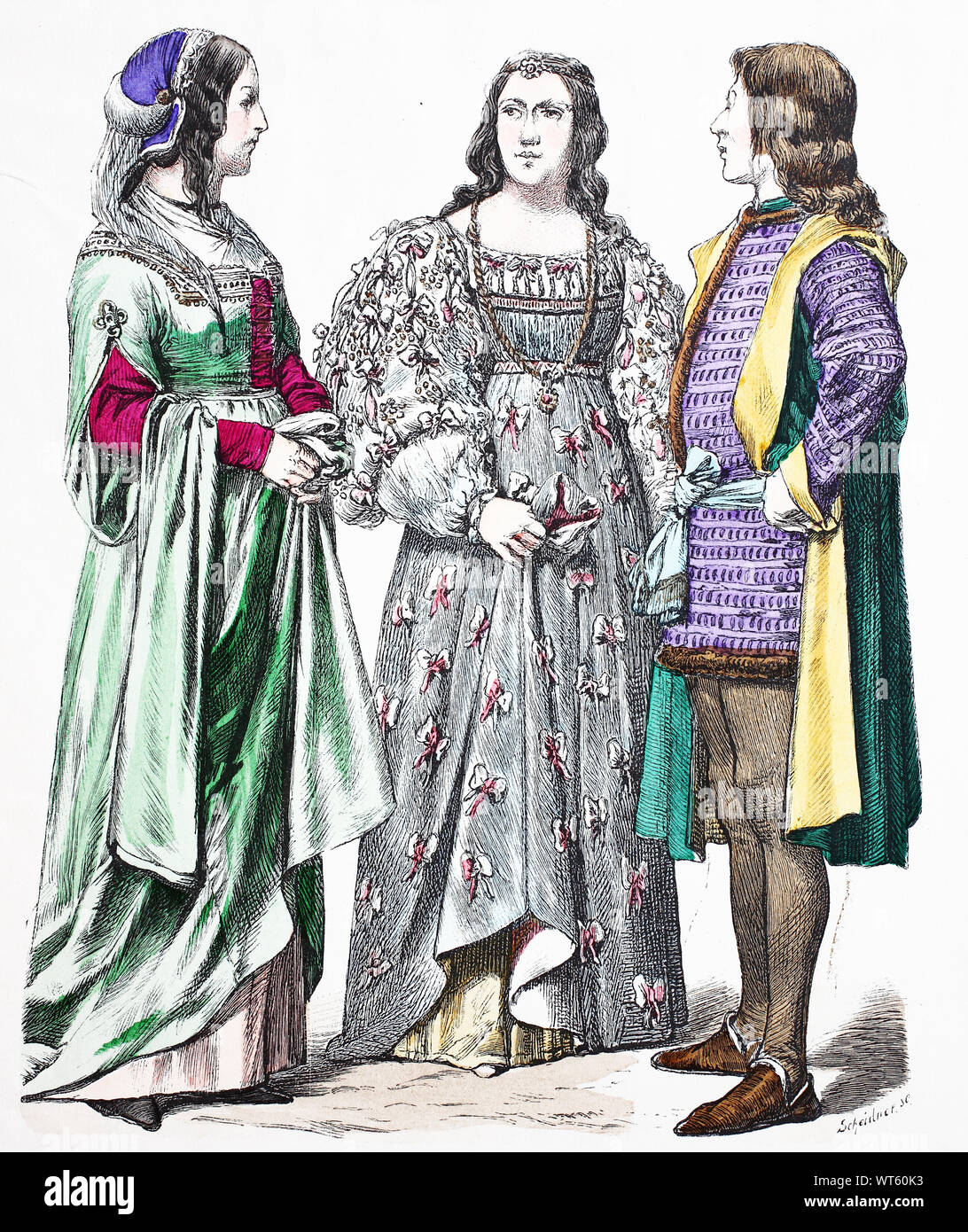 National costume, clothes, history of the costumes, people from middle ...