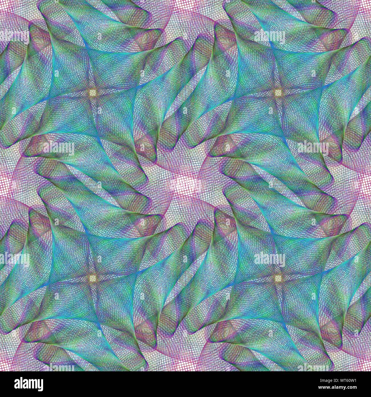 Abstract computer generated seamless fractal pattern background Stock ...