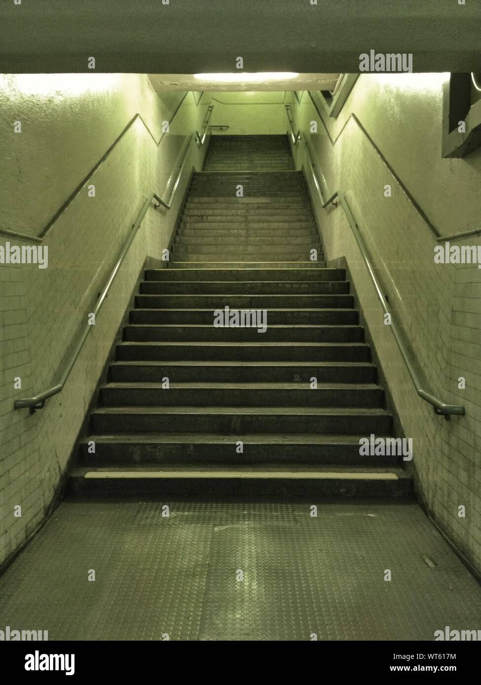 Staircase in subway architecture hi-res stock photography and images ...