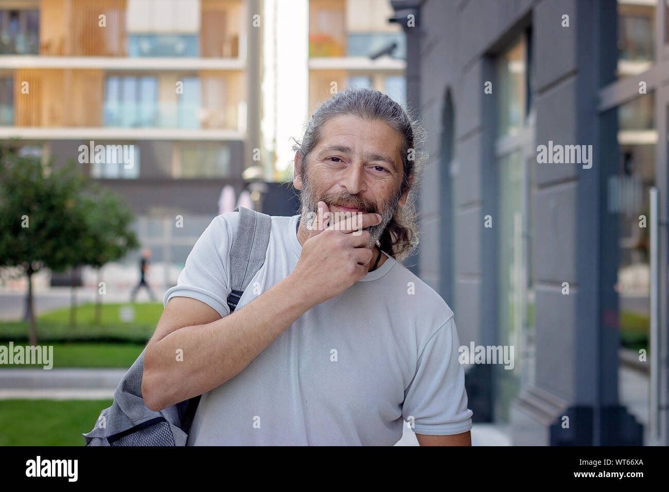 Real portrait middle aged man hi-res stock photography and images - Alamy