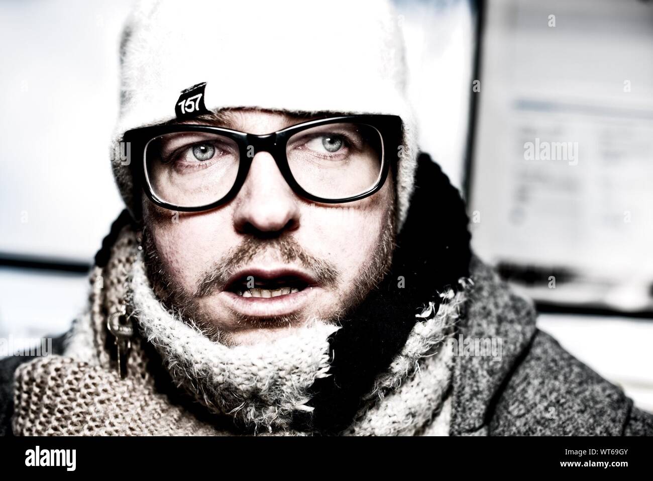 Warm clothing indoors hi-res stock photography and images - Alamy