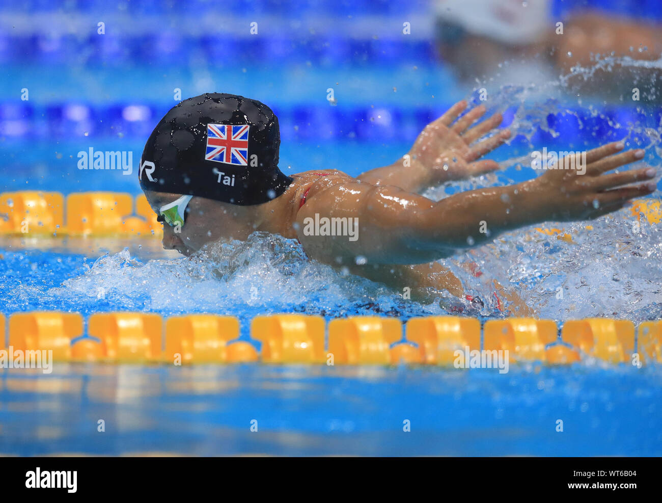 Great Britain's Alice Tai competes in the Women's 100m Butterfly S8 ...