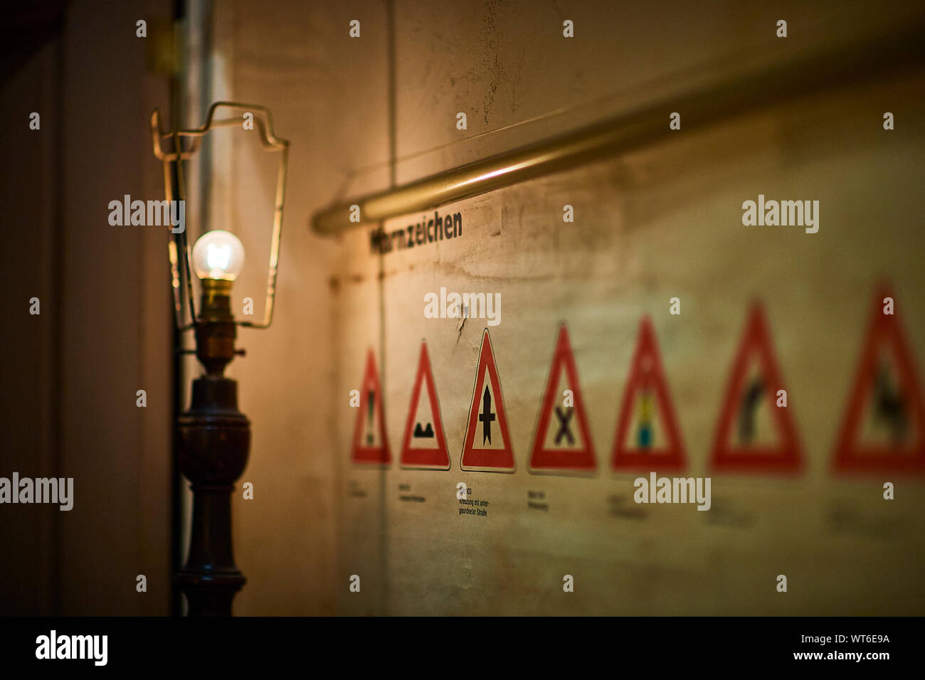 Our electric lamp signs are hi-res stock photography and images - Alamy