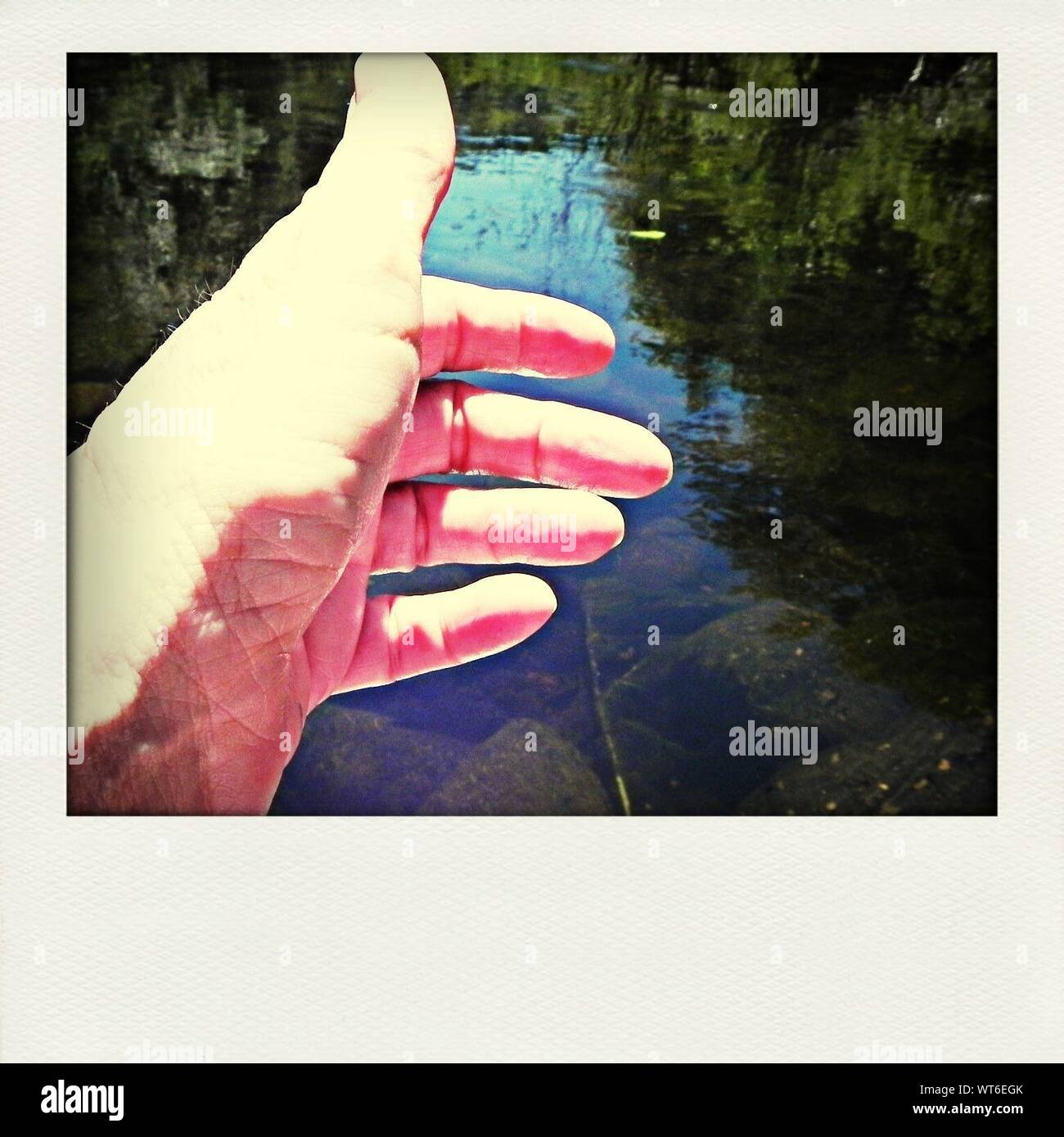 Persons hand hi-res stock photography and images - Alamy