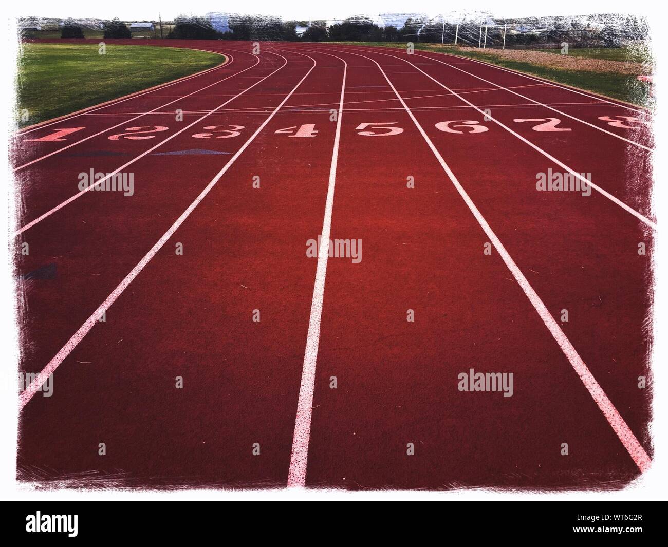 Empty tracks Cut Out Stock Images & Pictures - Alamy