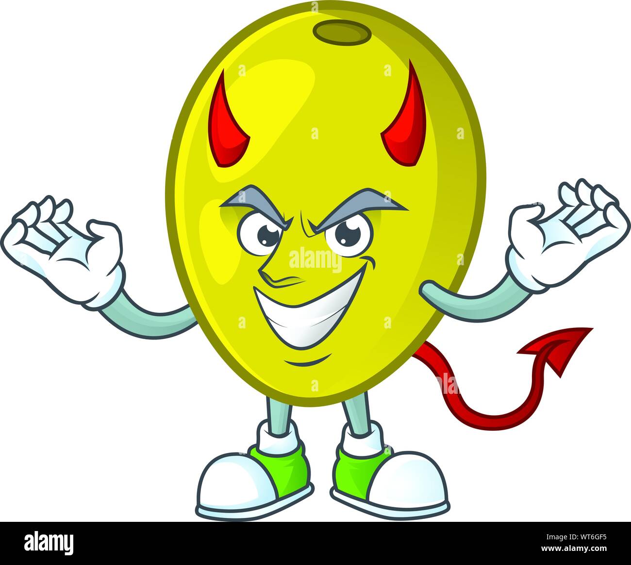 Olive oil character cute icon hi-res stock photography and images - Alamy