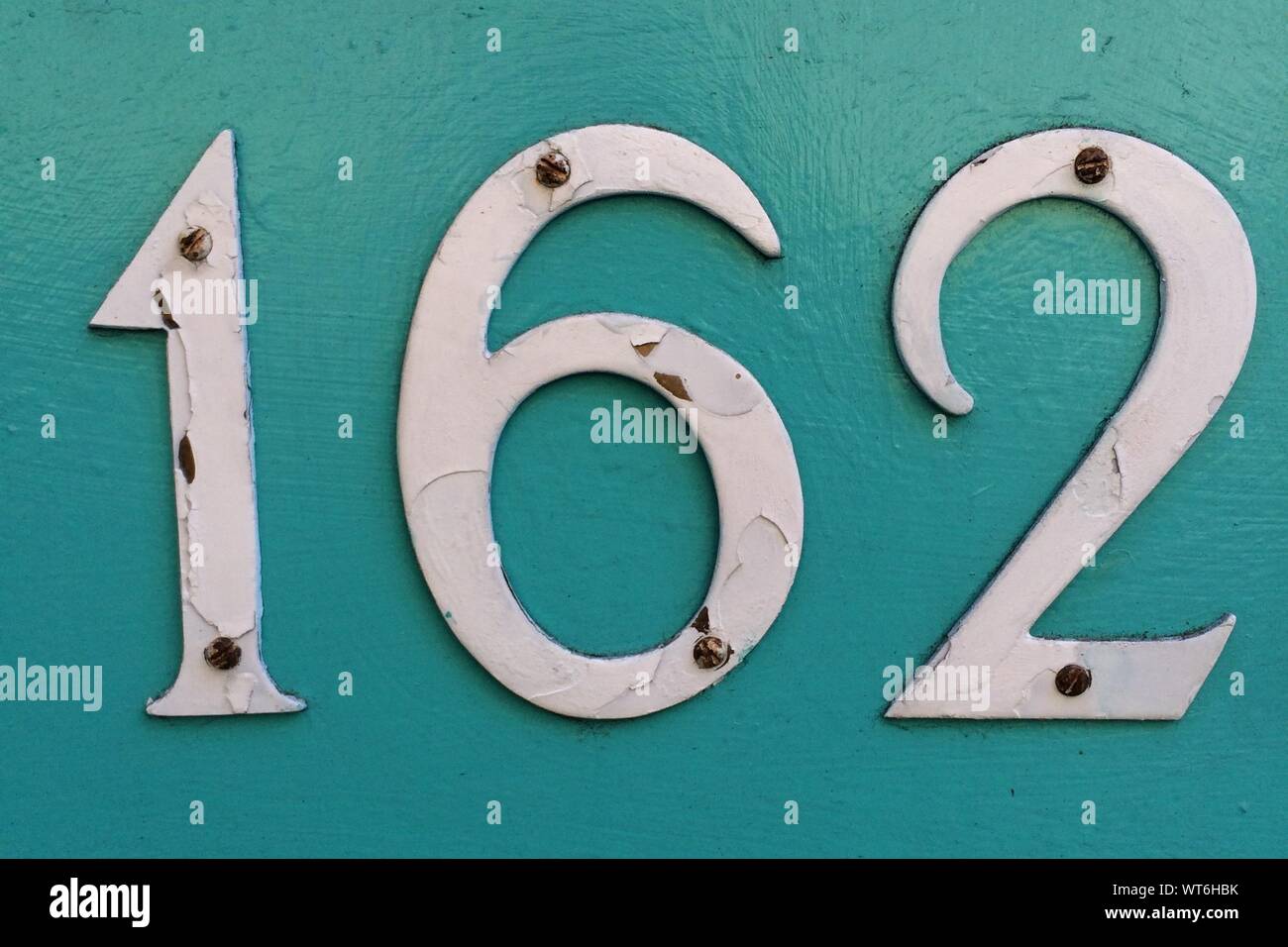 Number 162 High Resolution Stock Photography and Images - Alamy