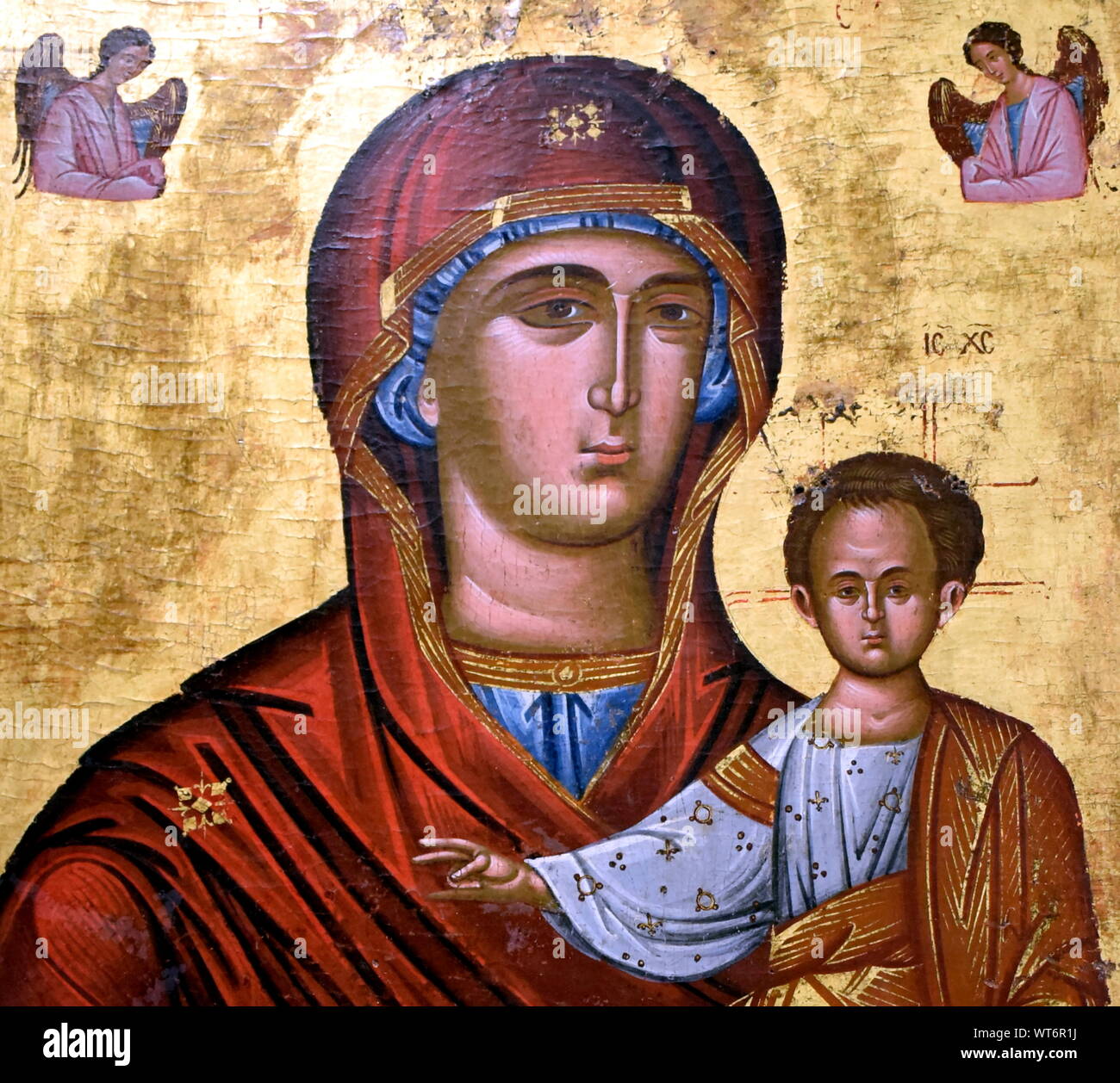 medieval, Byzantine, icon, old, antique, religion, Orthodox, Greek ...