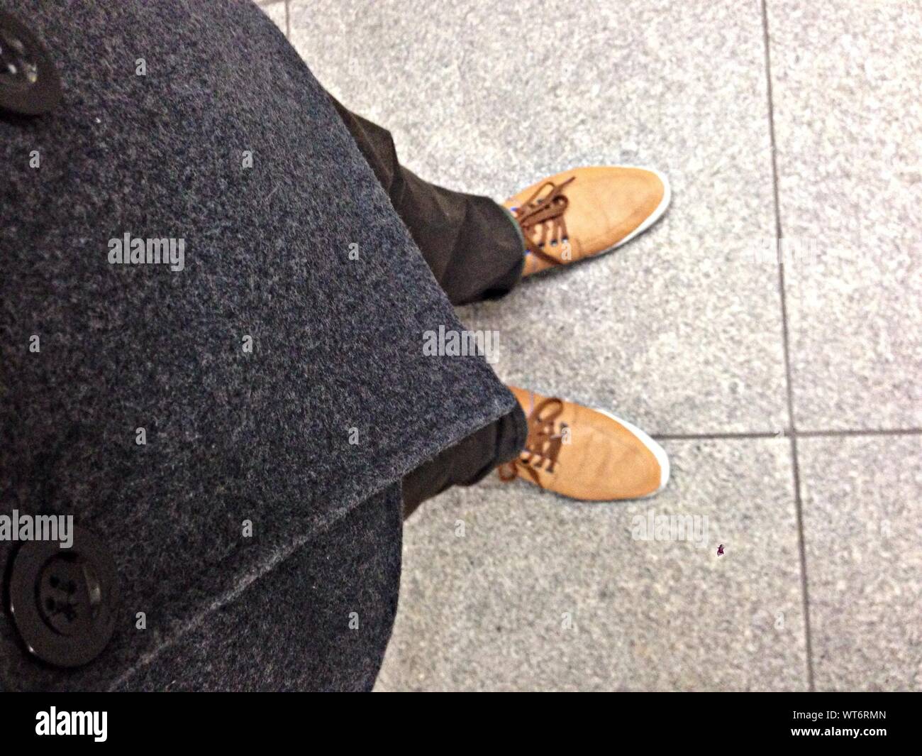 One foot on pavement hi-res stock photography and images - Alamy