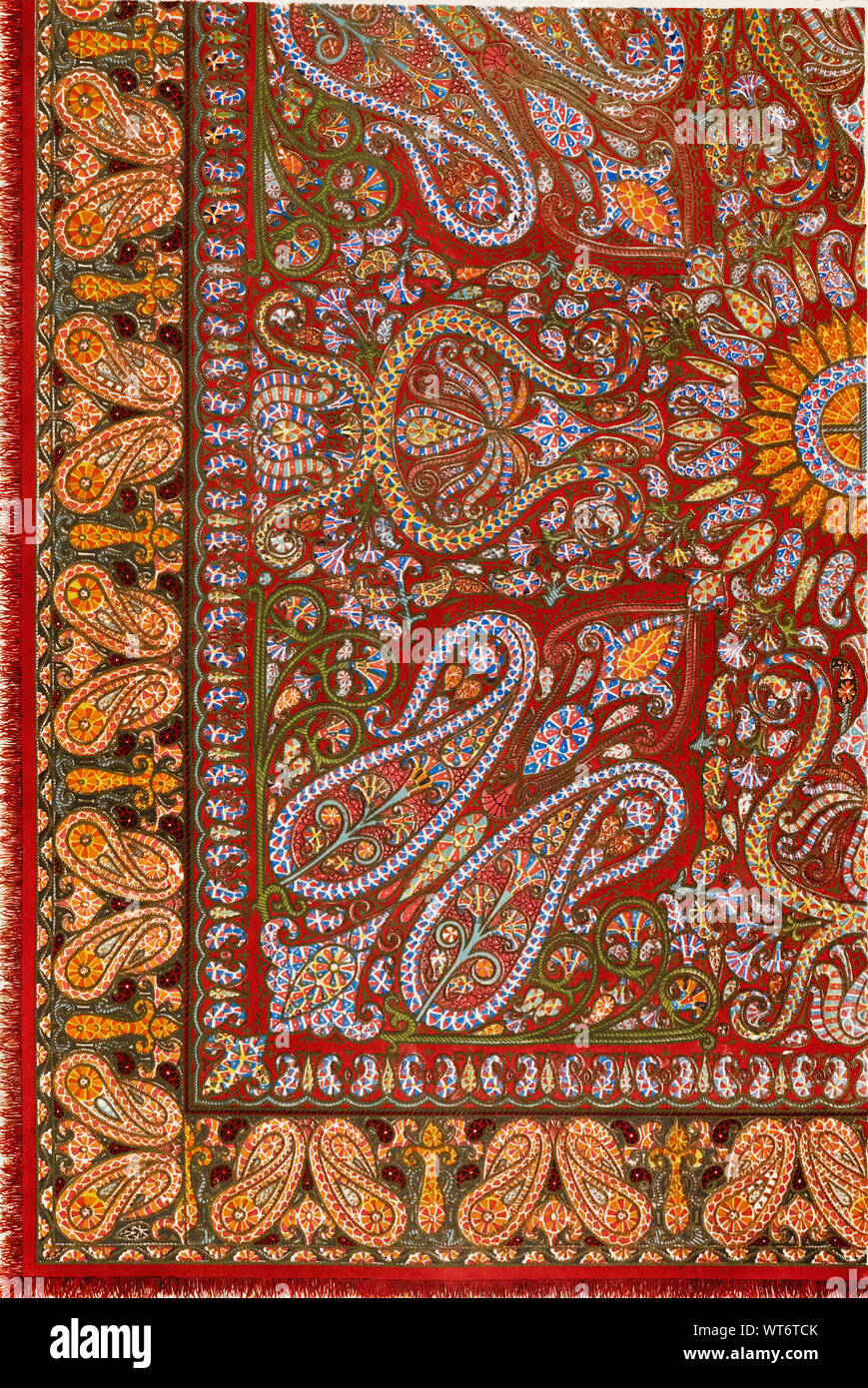Sir Matthew Digby Wyatt (1820-1877) - Shawl from Delhi the Pattern ...