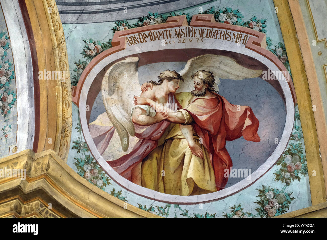 Jacob wrestling the angel hi-res stock photography and images - Alamy