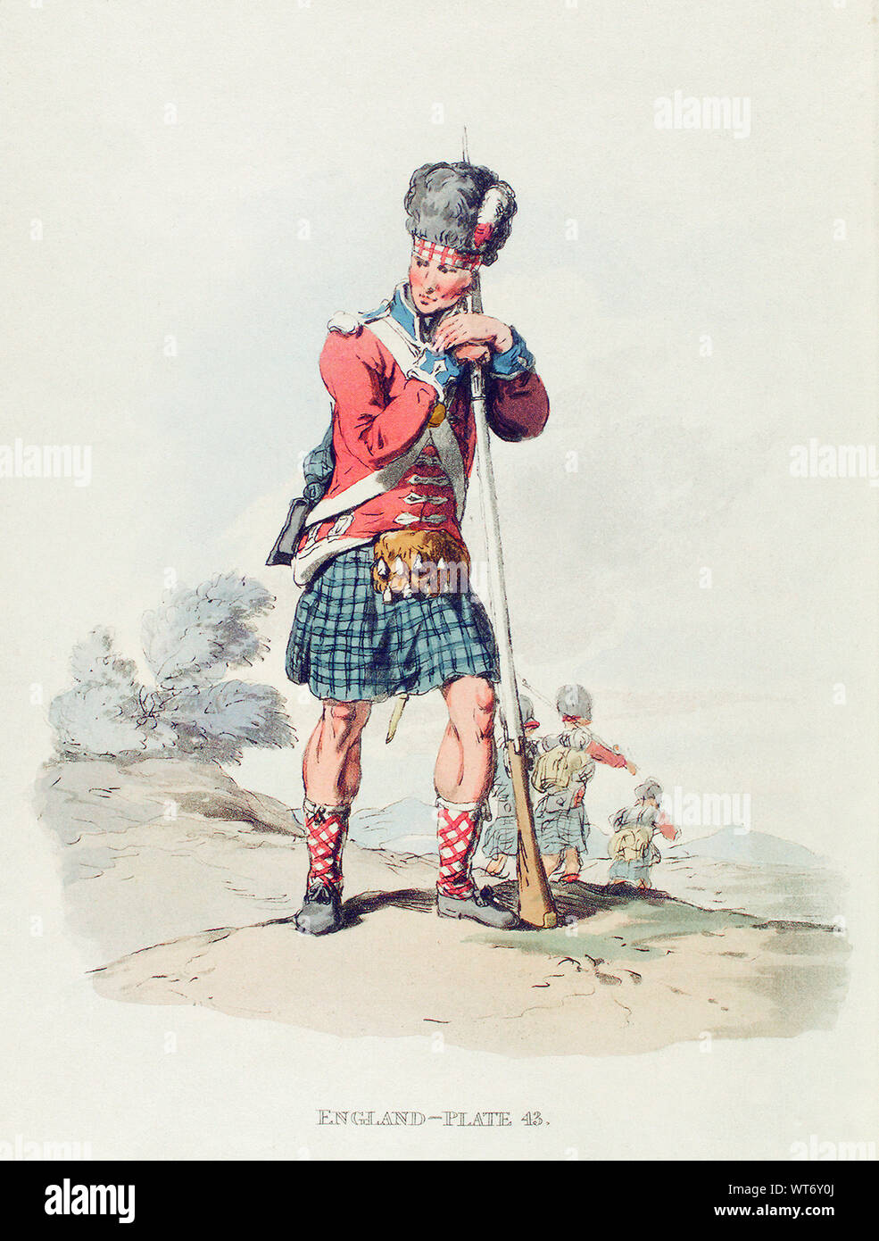 42nd regiment hi-res stock photography and images - Alamy