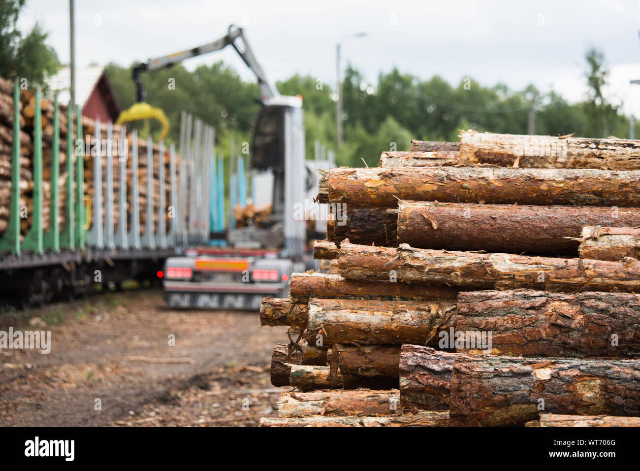 Truck and loader hi-res stock photography and images - Alamy