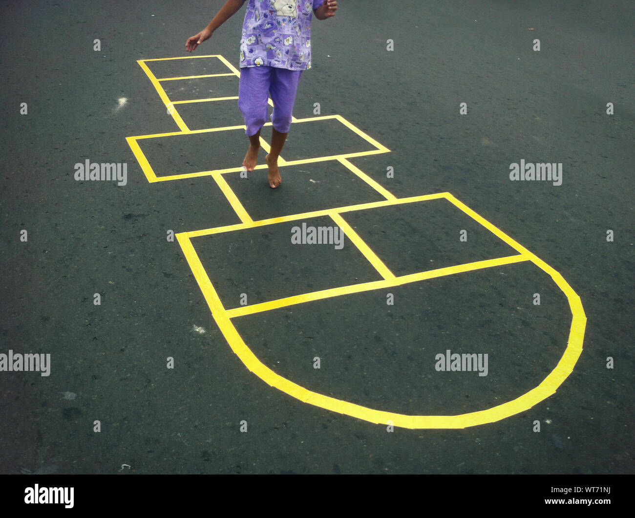 Hop Scotch High Resolution Stock Photography and Images - Alamy