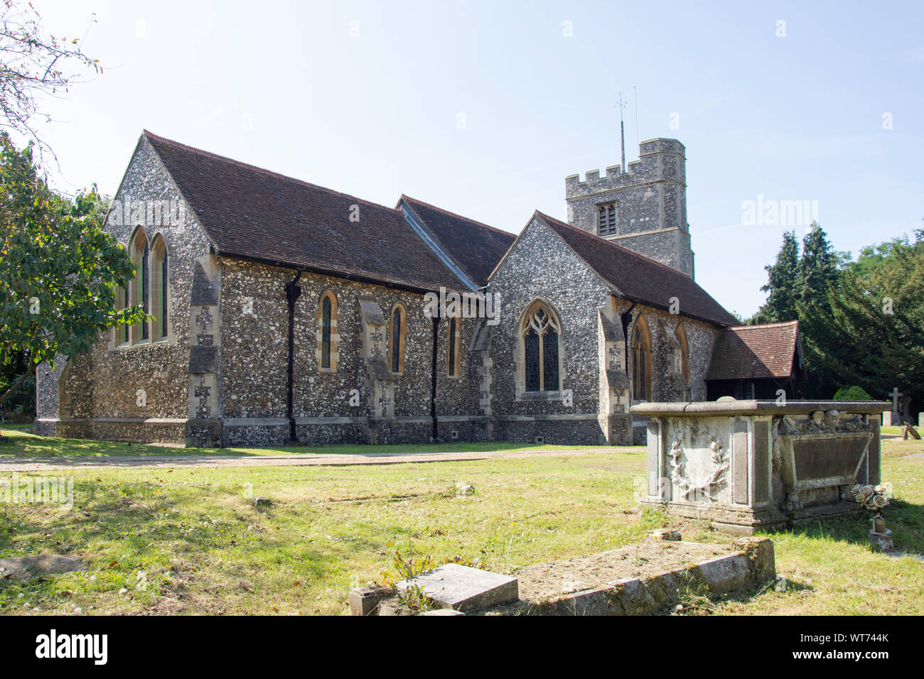 St James's Church, High Street, Bushey, Hertfordshire, England, United ...