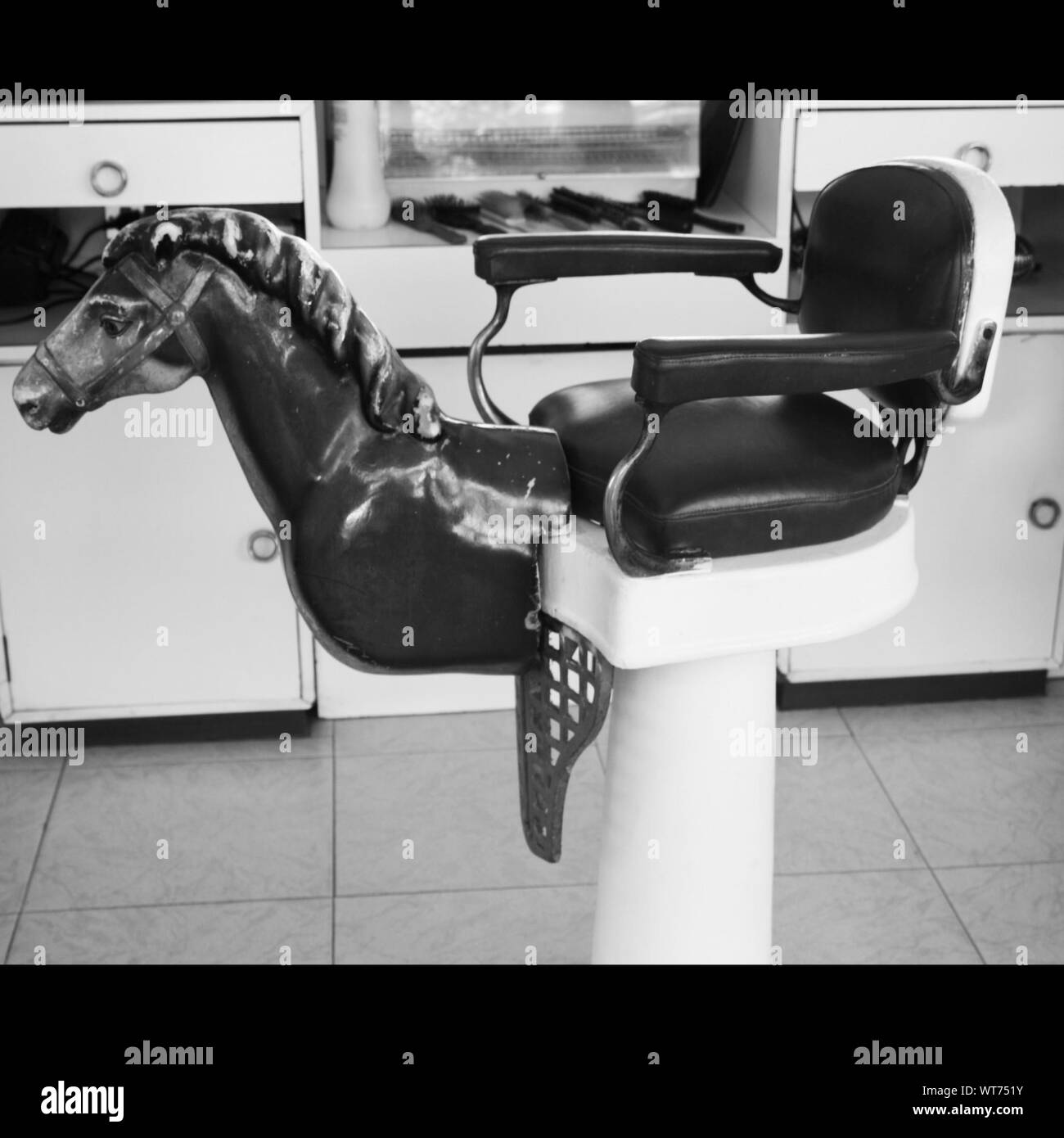 Barber seat hi-res stock photography and images - Alamy