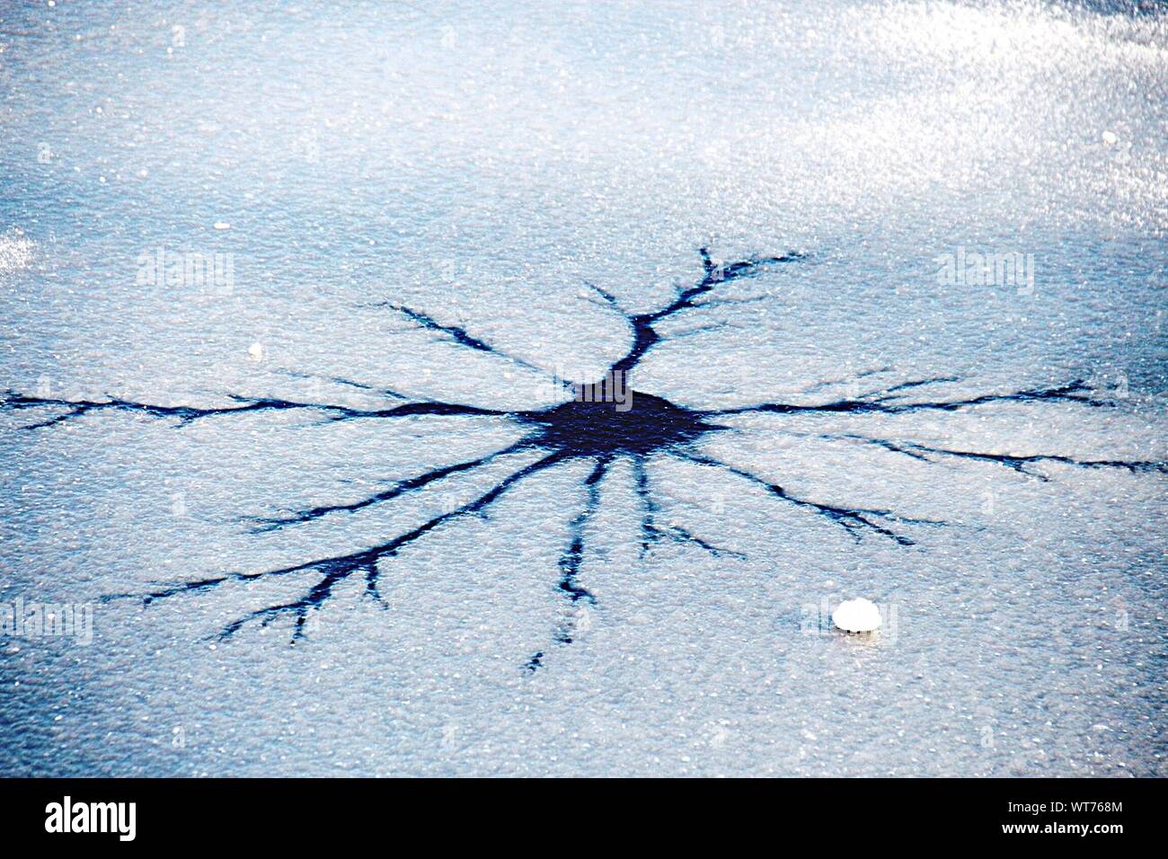 Ice cracked hi-res stock photography and images - Alamy