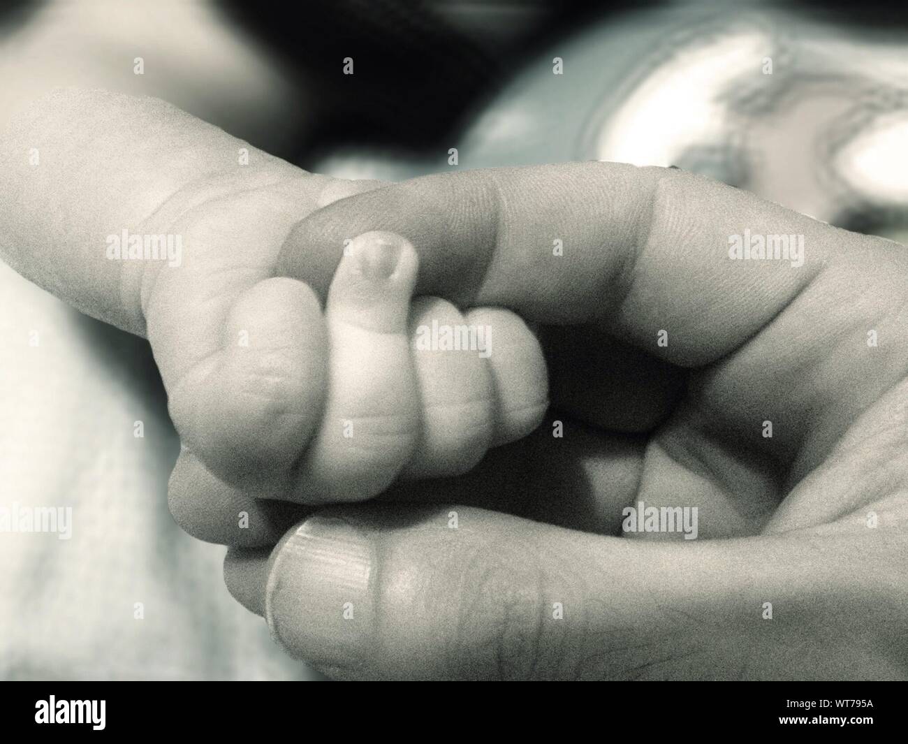 Hand father and baby hi-res stock photography and images - Alamy