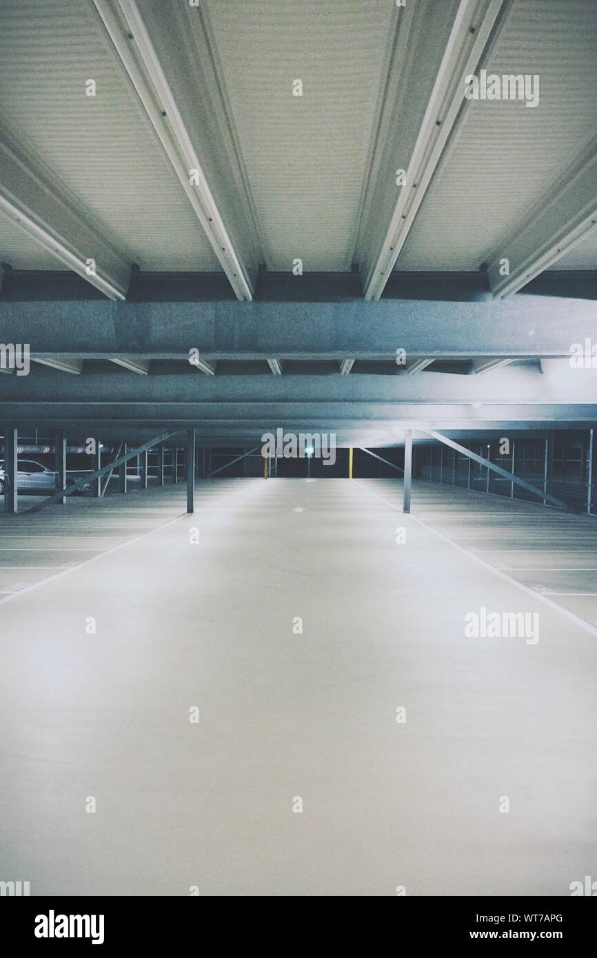 Empty car park with hi-res stock photography and images - Alamy