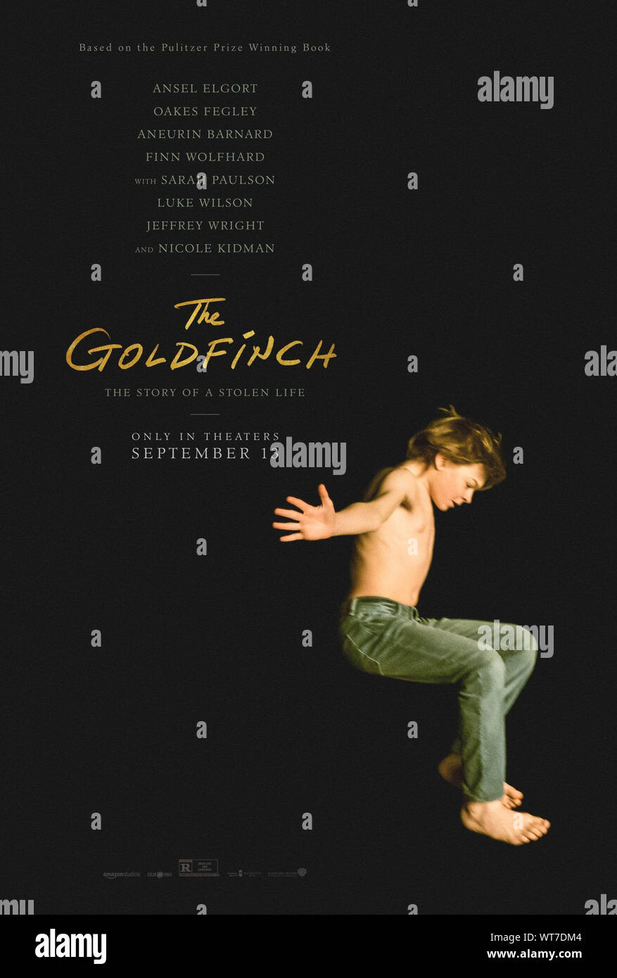 THE GOLDFINCH, US advance poster, Oakes Fegley, 2019. © Warner Bros ...
