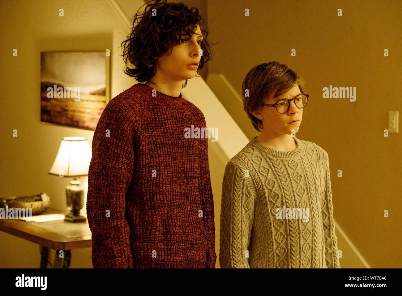 THE GOLDFINCH, from left: Finn Wolfhard, Oakes Fegley, 2019. ph: Macall ...