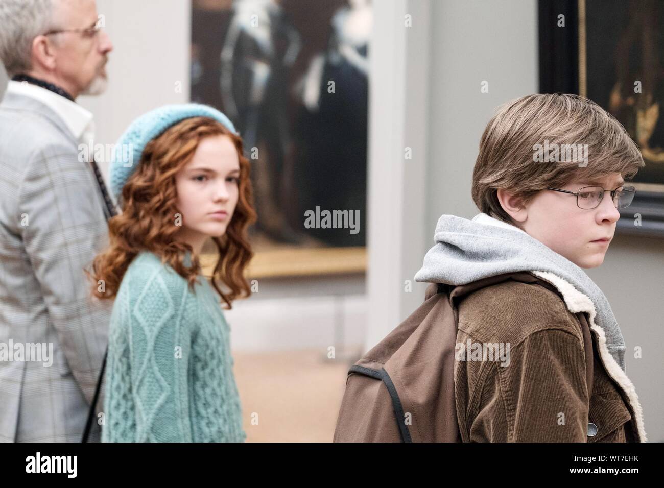 THE GOLDFINCH, from left: Aimee Laurence, Oakes Fegley, 2019. ph ...