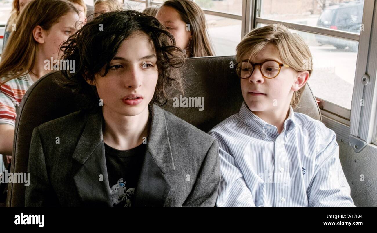 THE GOLDFINCH, from left: Finn Wolfhard, Oakes Fegley, 2019. ph: Macall ...