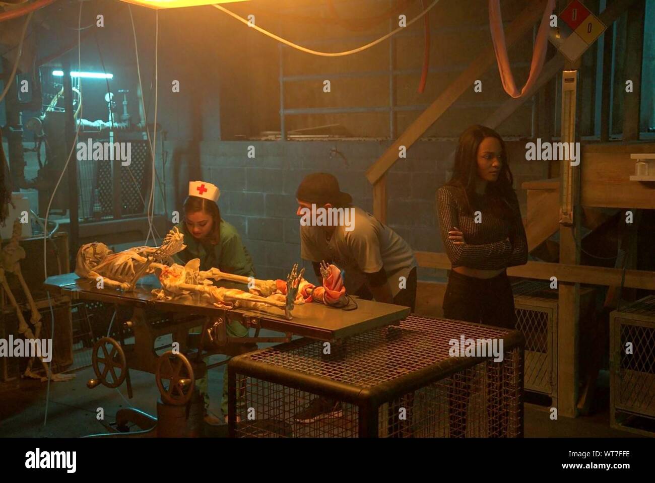 HAUNT, from left: Shazi Raja, Will Brittain, Lauryn Alisa McClain, 2019 ...