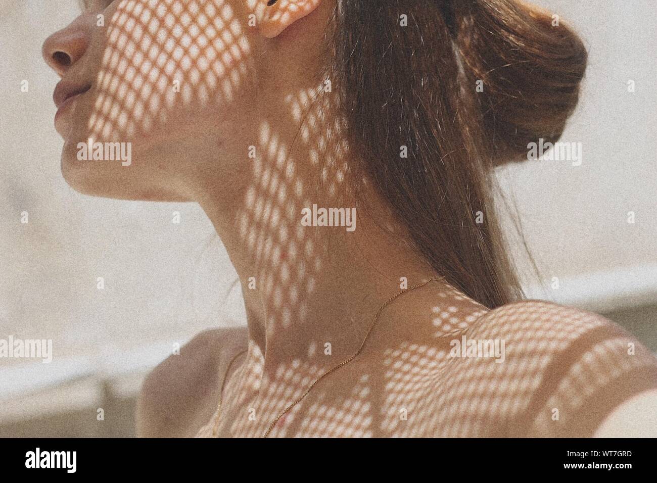 Close up of neck hi-res stock photography and images - Alamy