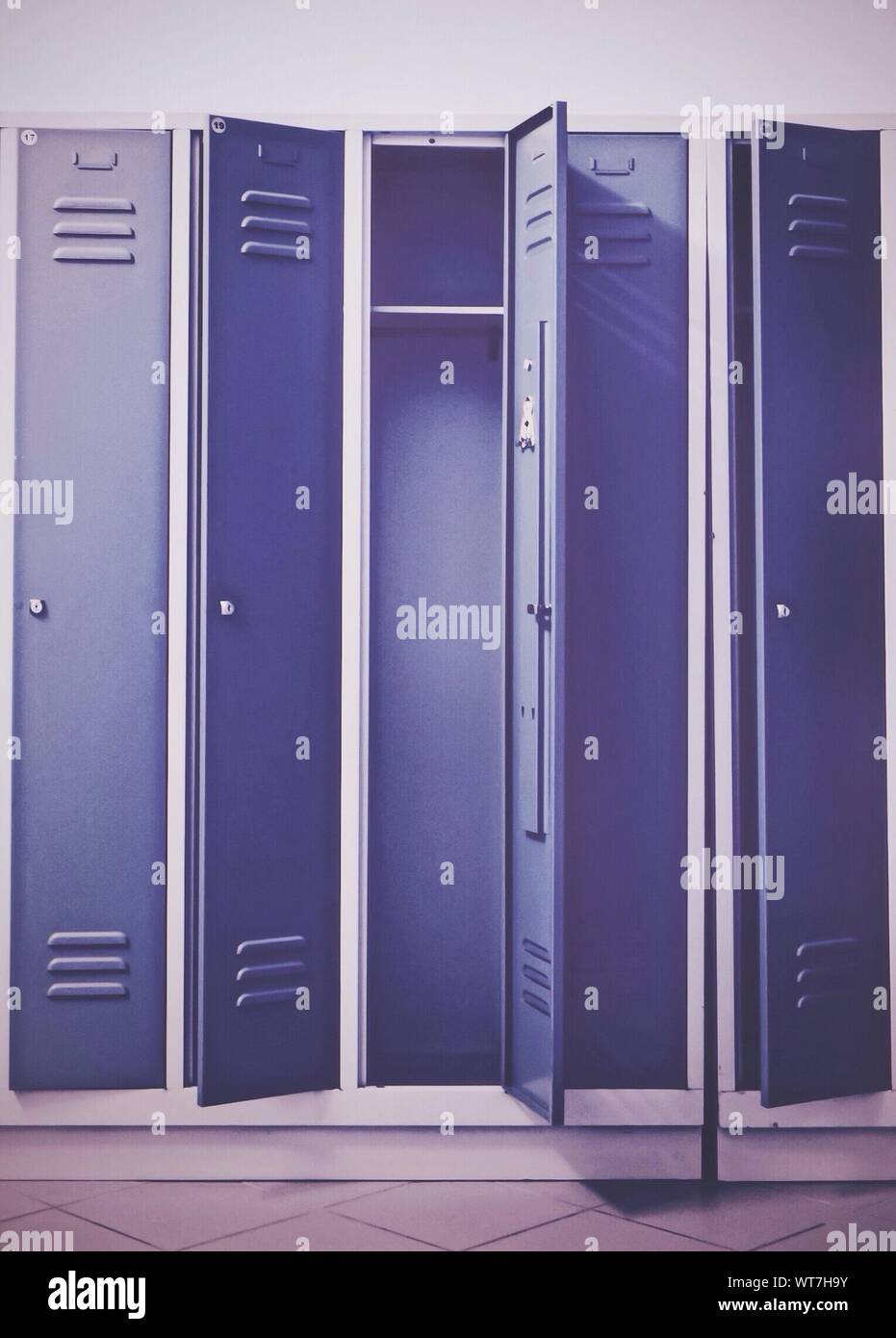 Open locker hi-res stock photography and images - Alamy
