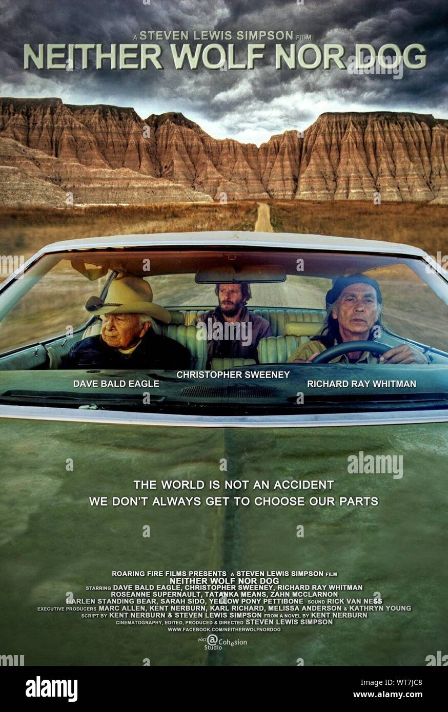 NEITHER WOLF NOR DOG, US poster, from left: Dave Bald Eagle ...